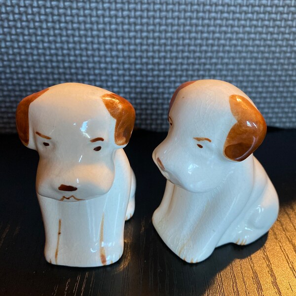 Vintage Ceramic Dogs - Etsy
