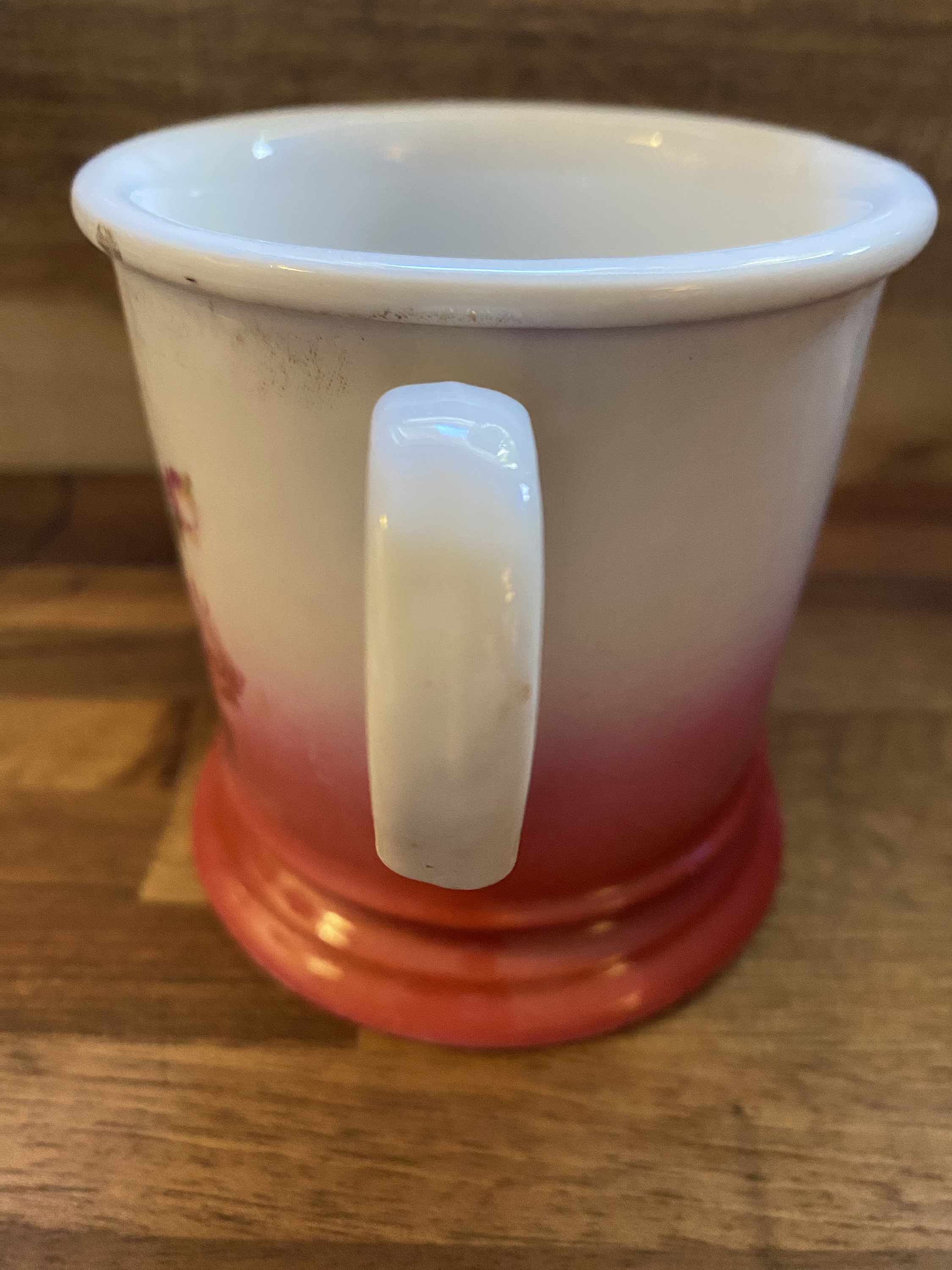 Victorian Style Ornate Pink and White Mug/shaving Mug - Etsy