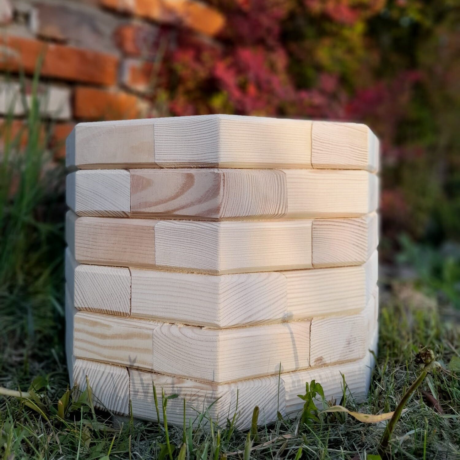 Hexagonal Planter for Flowers Wooden Pot in Hexagonal Shape - Etsy