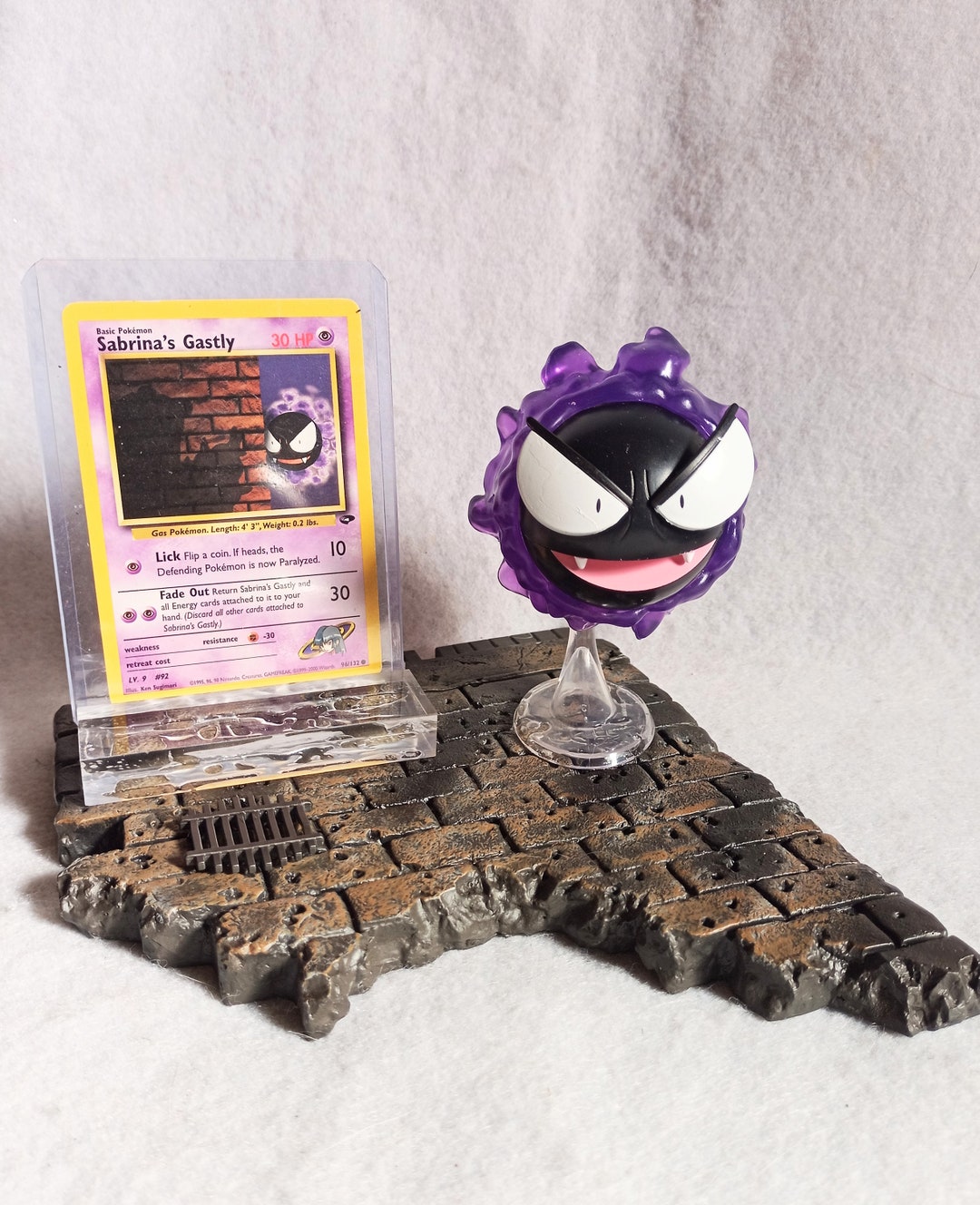 Gastly Pokemon Trading Card Display - Etsy