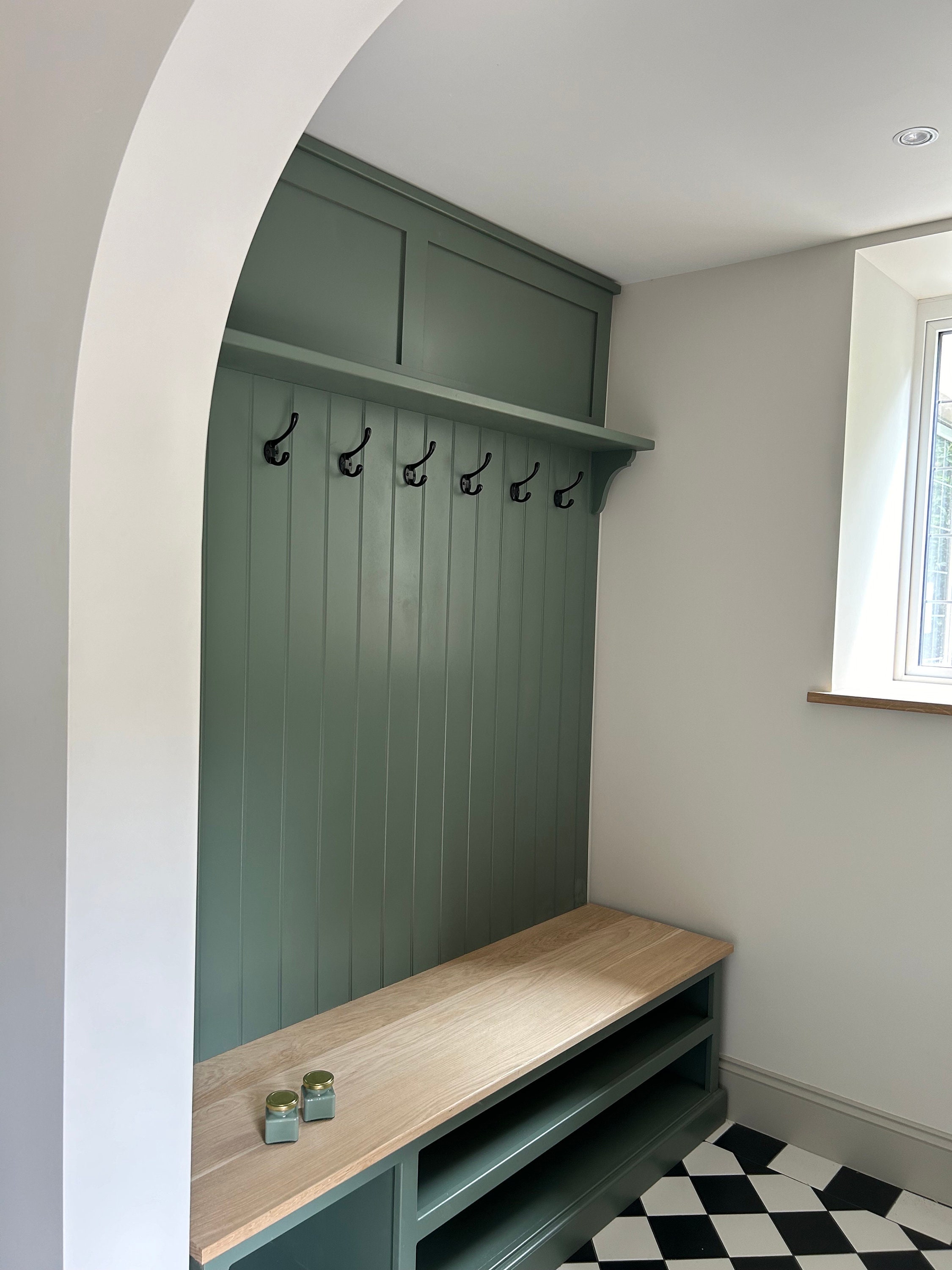 Boot Room Storage Bench. Monks Bench - Etsy UK