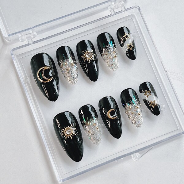 Celestial Nails - Etsy