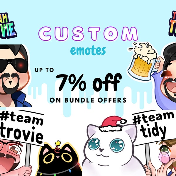 Custom Tiktok Emotes - Etsy