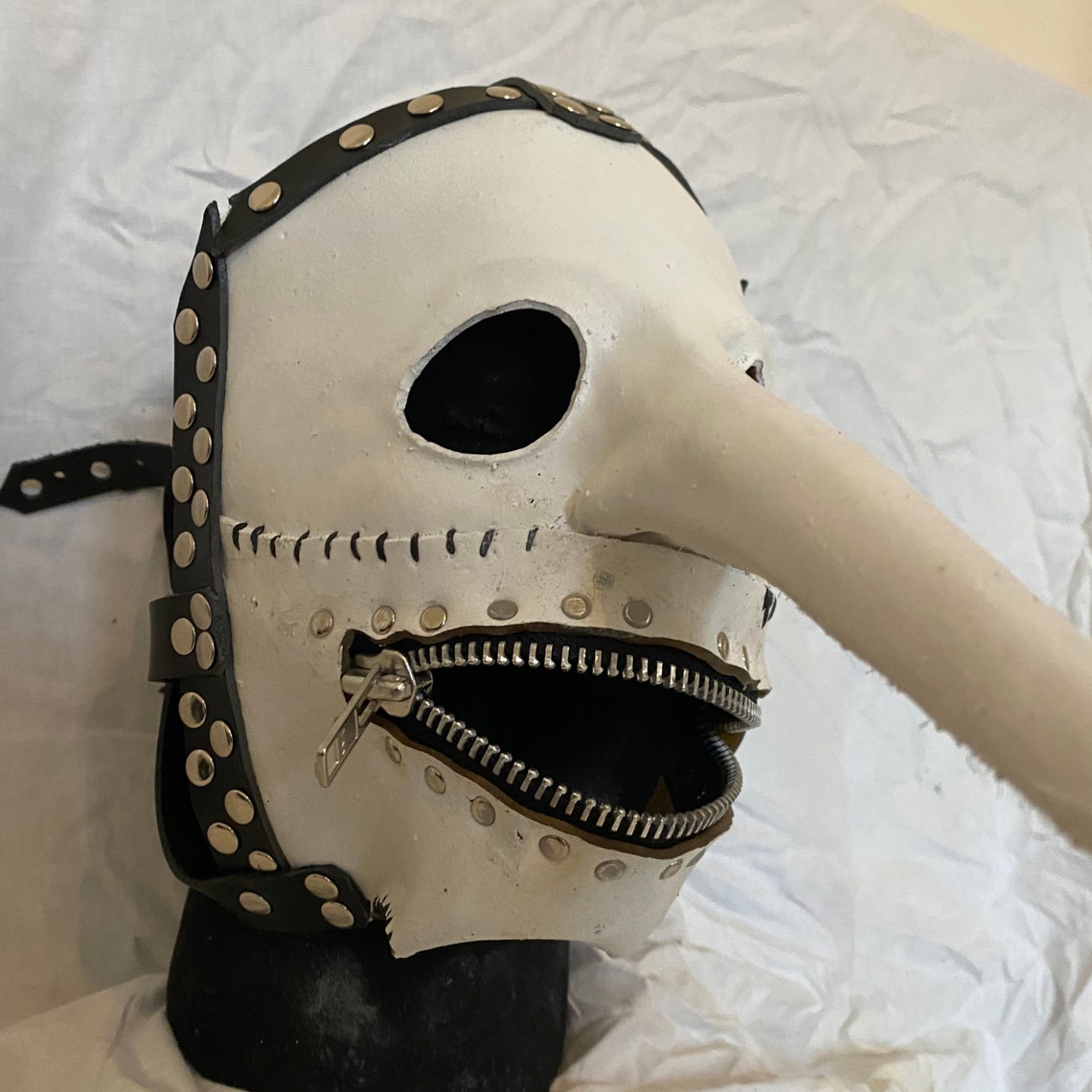 Tattered and Torn Mask - Etsy