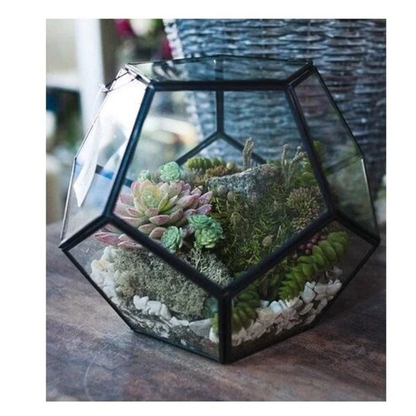 Stained Glass Terrarium Pattern - Etsy