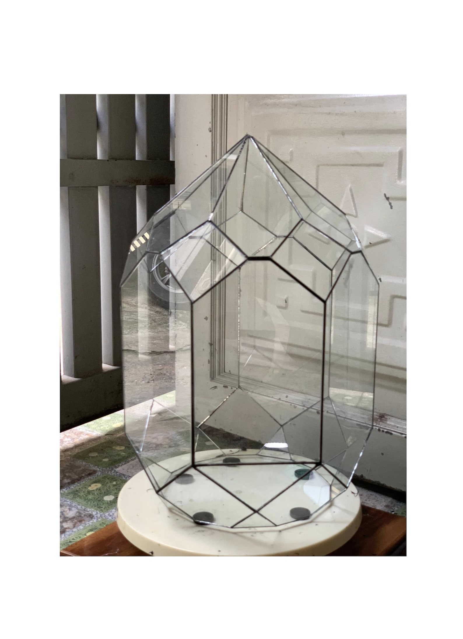 Digital Drawing for Printing! Stained Glass Terrarium. Project 218 - Etsy