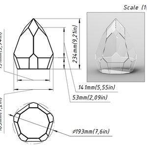 Digital Drawing for Printing! Stained Glass Terrarium. Project 128 - Etsy