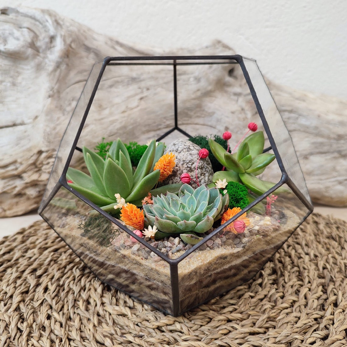 Digital Drawing for Printing! Stained Glass Terrarium. Project 26 - Etsy