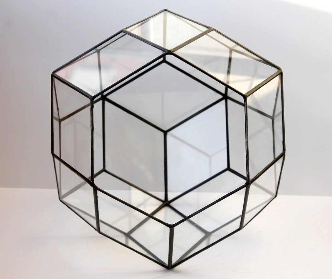 Digital Drawing for Printing Stained Glass Terrarium. Project 96.3 - Etsy