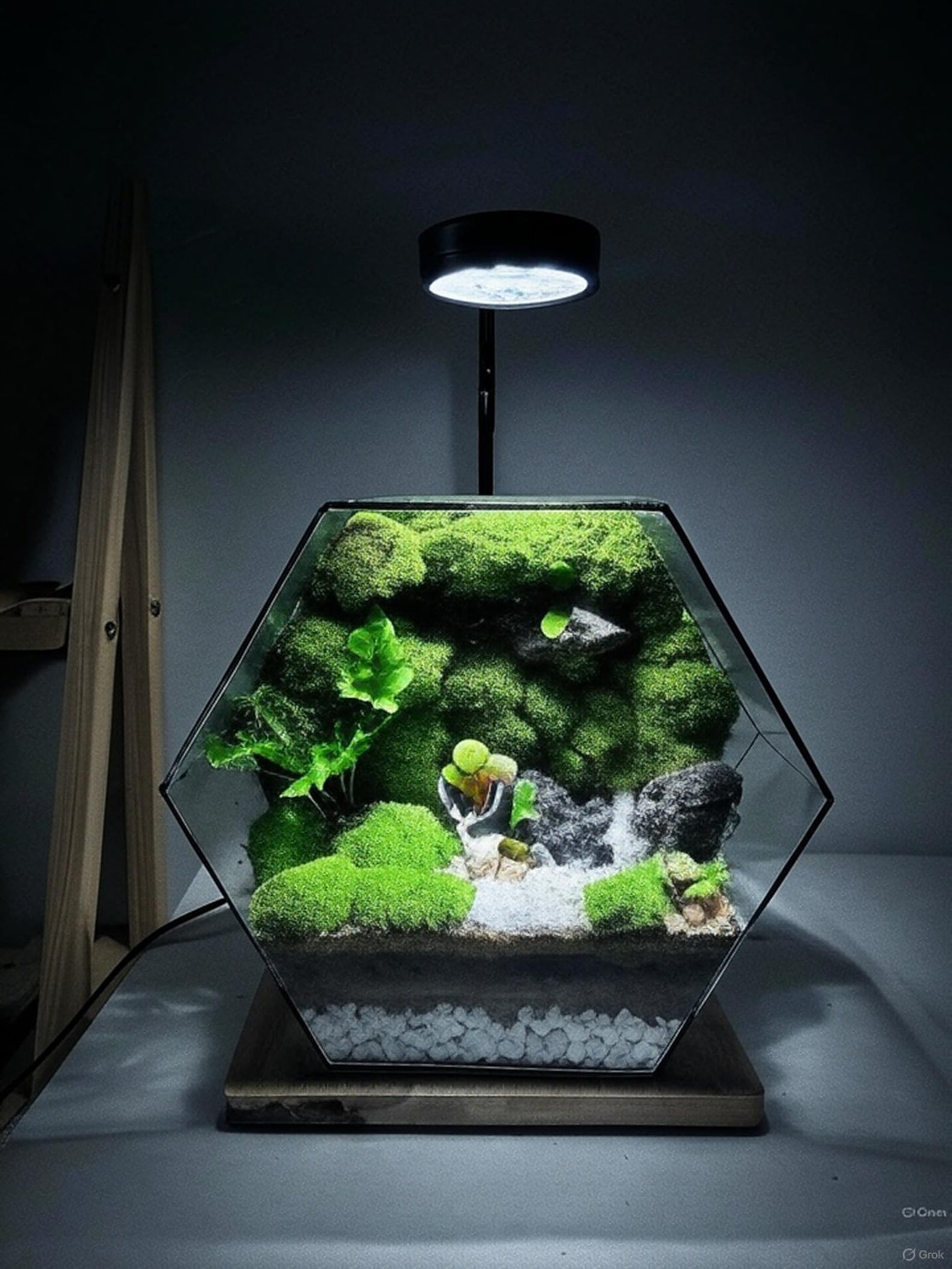 Digital Drawing for Printing! Stained Glass Terrarium. Project 206 - Etsy