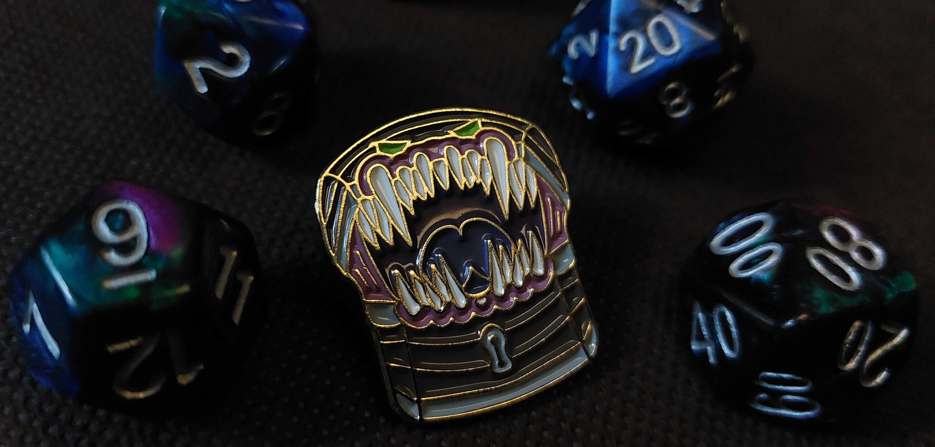 Mimic Pin // Dungeons and Dragons Inspired Mimic Enamel Pin Mimic ...