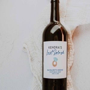Last Splash Wine Label Template, Last Splash Wine Label Template, Last ...