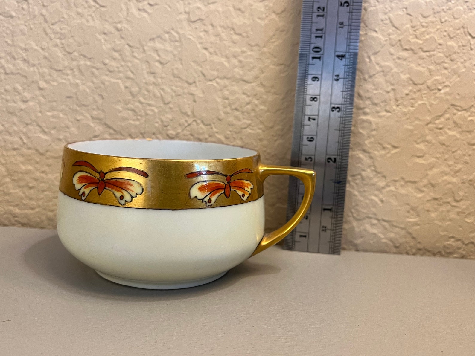 EPIAG Royal Czechoslovakia Art Deco Tea Set: Gold Butterfly Design - Etsy