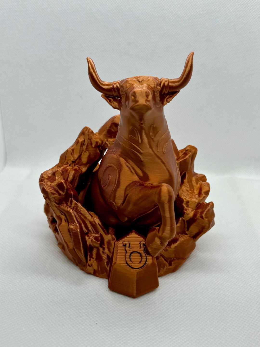 Taurus Zodiac Sign Statue | 3D Printed, Astrology Figure, Star Sign ...