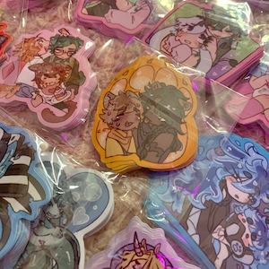 TWST Friends 2.5 Inch Stickers - Etsy