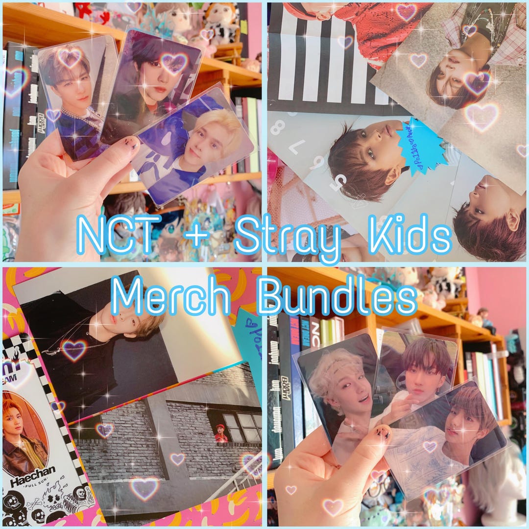 NCT + Stray Kids Secondhand Official Merch Bundles - Etsy