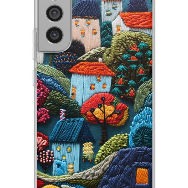 Embroidery Phone Case - Etsy