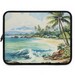 Vintage Hawaii Beach Scene Laptop Sleeve, Tablet Sleeve, 7 10, 13, 15 ...