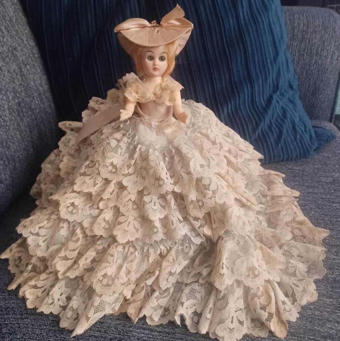 Vintage 1970s ATC Doll Especially Made British Hong Kong With Gilded ...
