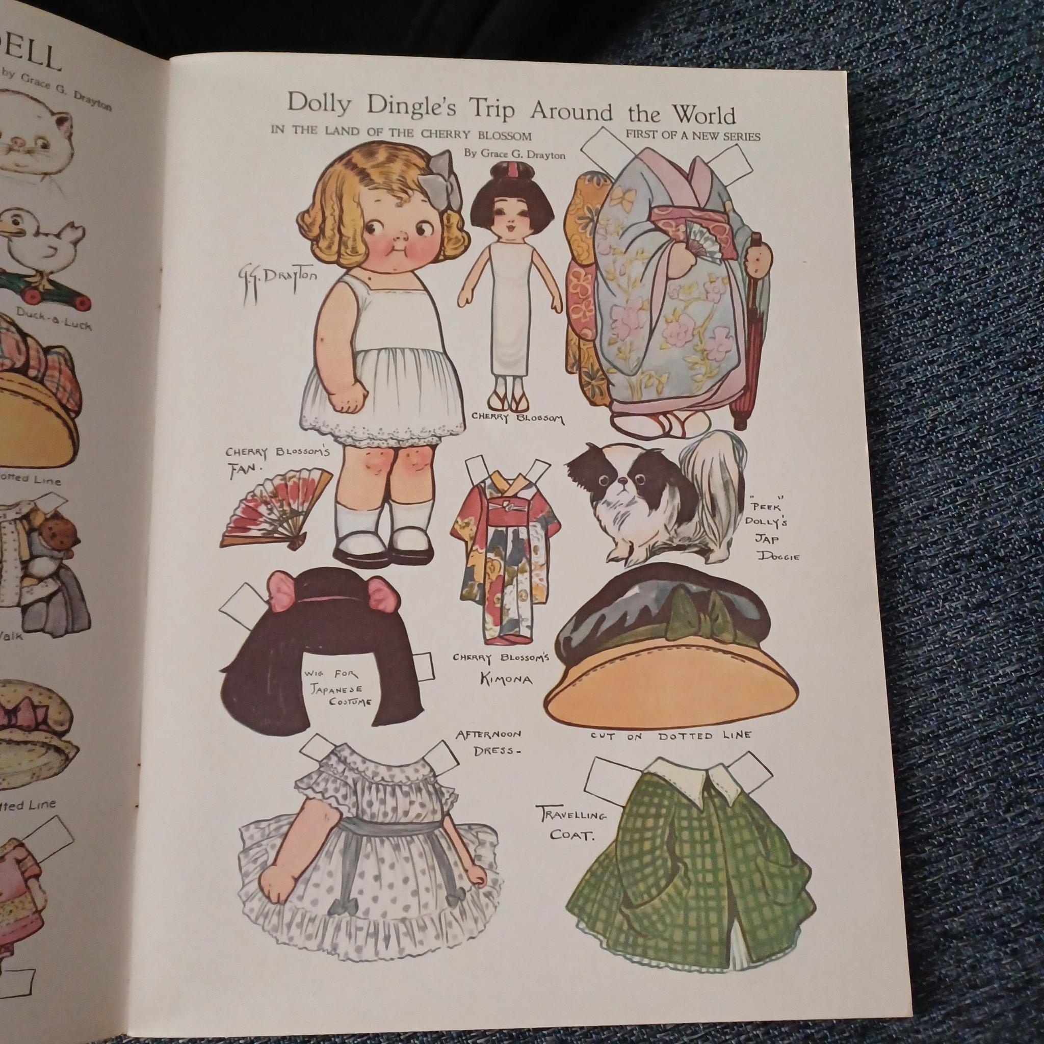 1978 Dolly Dingle Paper Dolls by Grace Drayton - Etsy