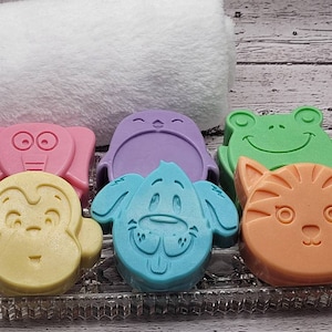 Handcrafted Goats Milk Animal Soaps: Kids Bath Time Fun - Etsy