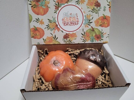 Fall Soap Autumn Soap Handmade Soap Boxed Soap Set Pumpkin - Etsy