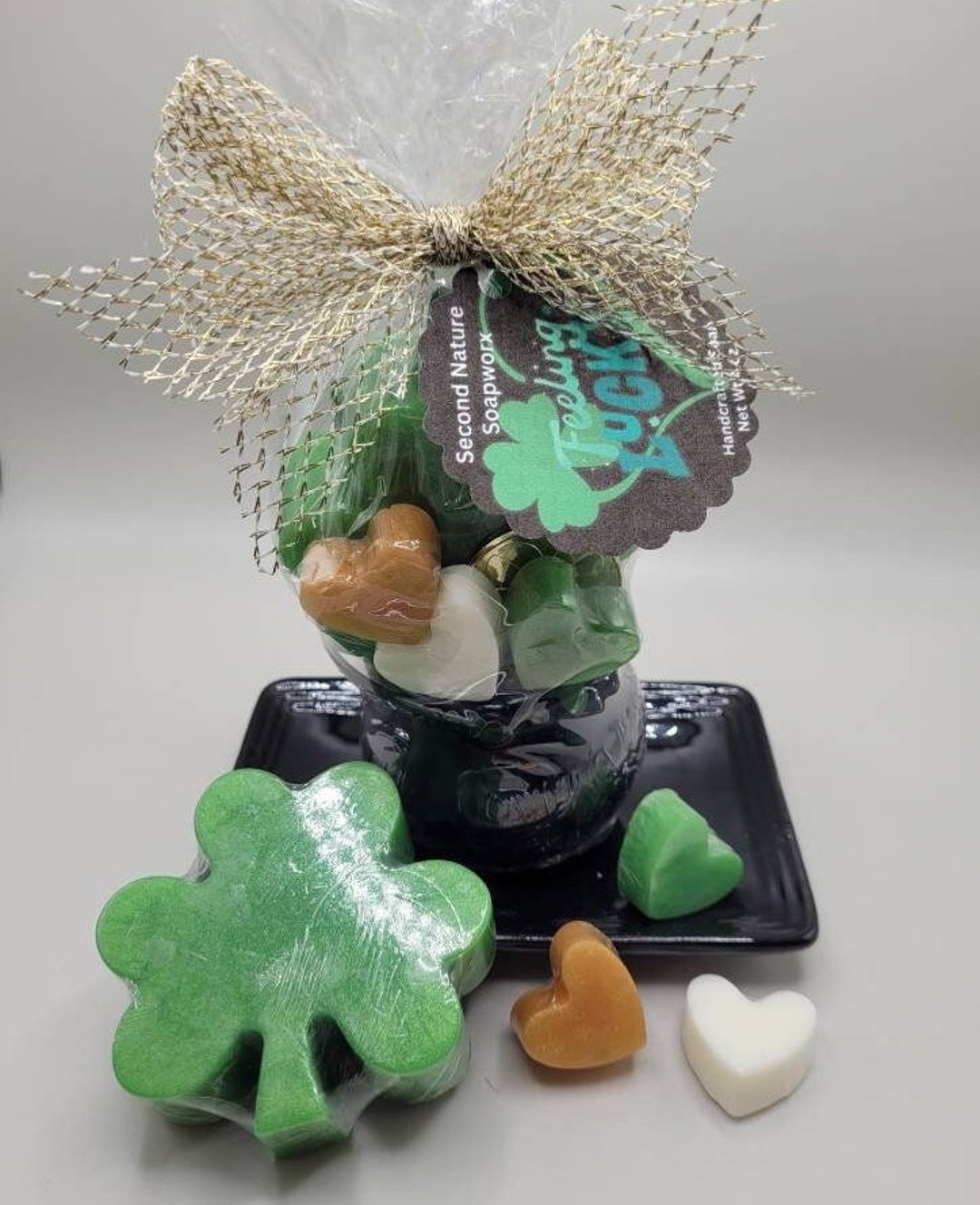 St Patrick's Day Soap Gift, Handmade Irish Soap, Lucky Pot of Gold Soap ...