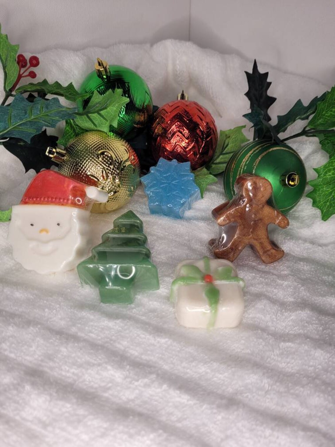 Christmas Soap Gift Set, Shaped and Scented Soaps, Hostess Gift - Etsy
