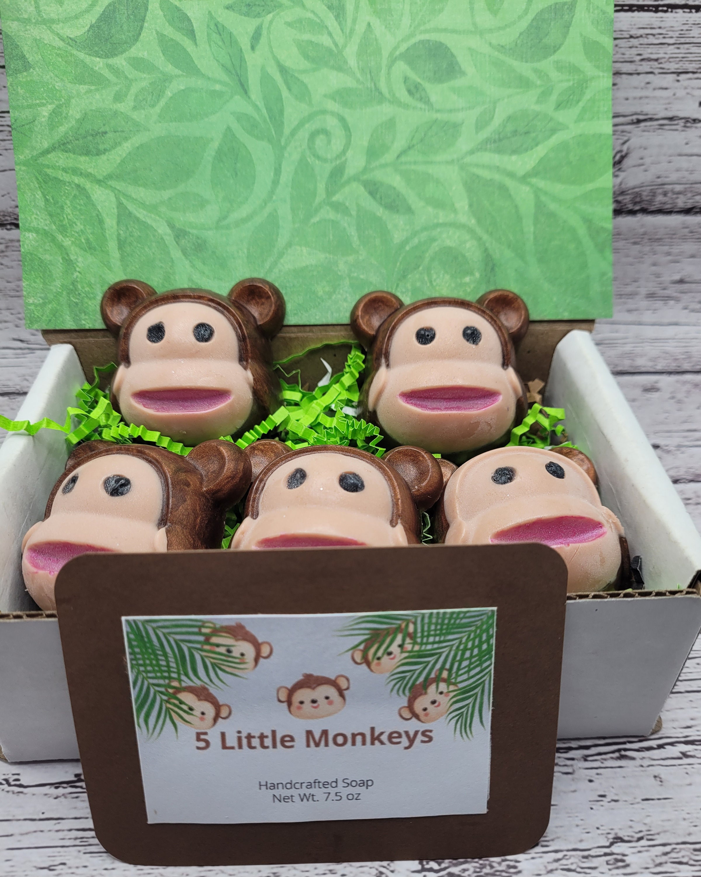 Monkey Soap Animal Soaps Kids Soap Favor Bath Time Soap - Etsy