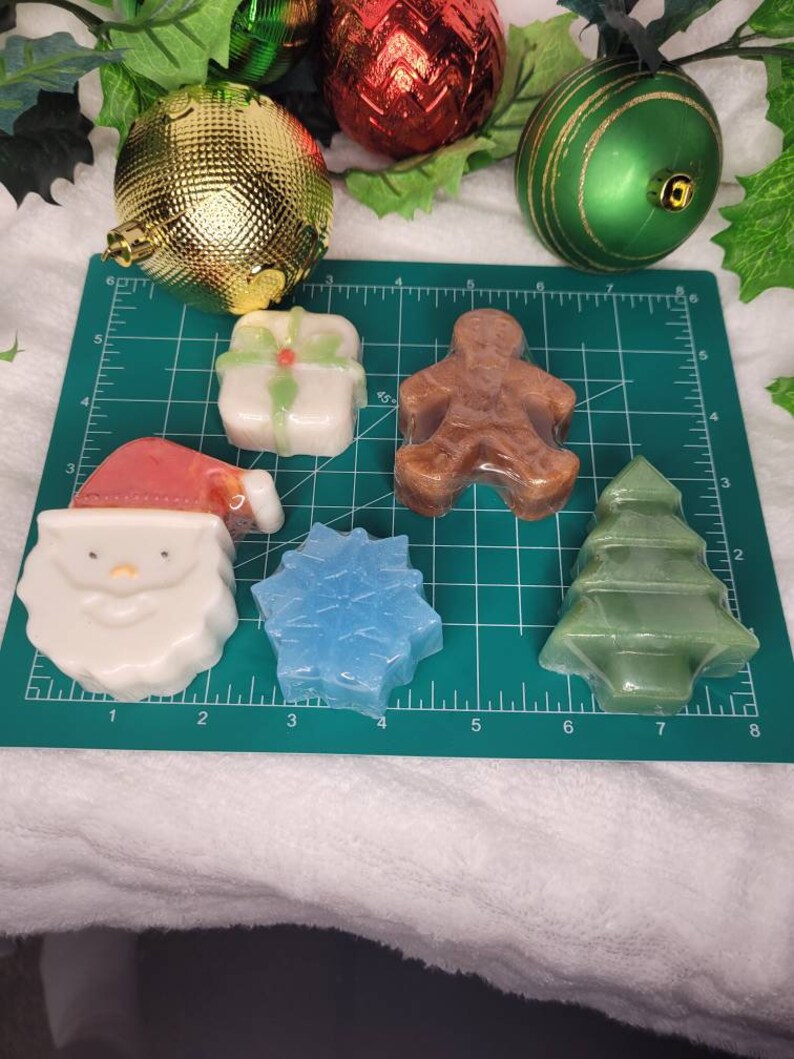 Christmas Soap Gift Set, Shaped and Scented Soaps, Hostess Gift - Etsy