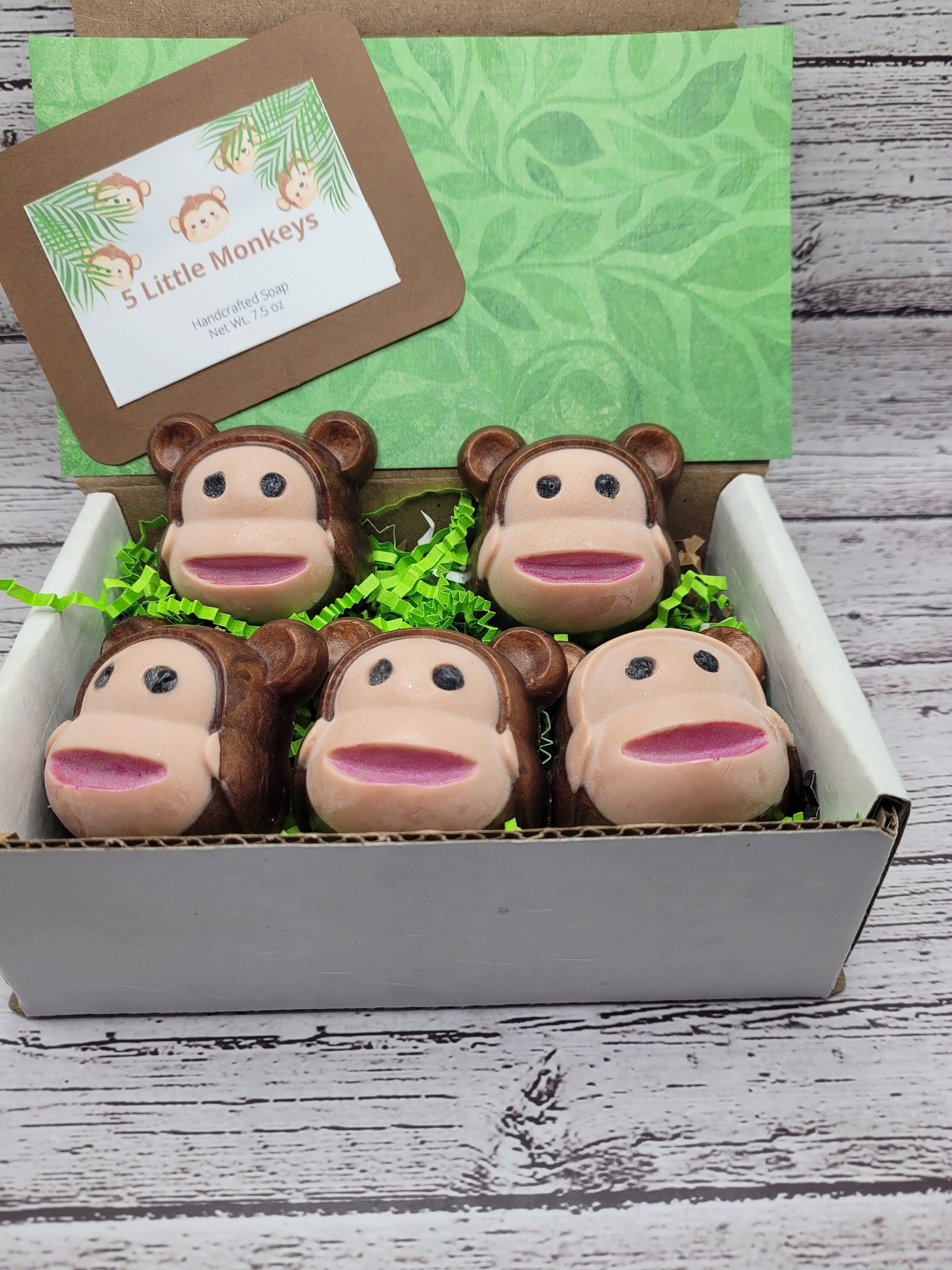 Monkey Soap, Animal Soaps, Kids Soap Favor, Bath Time Soap, Goats Milk ...