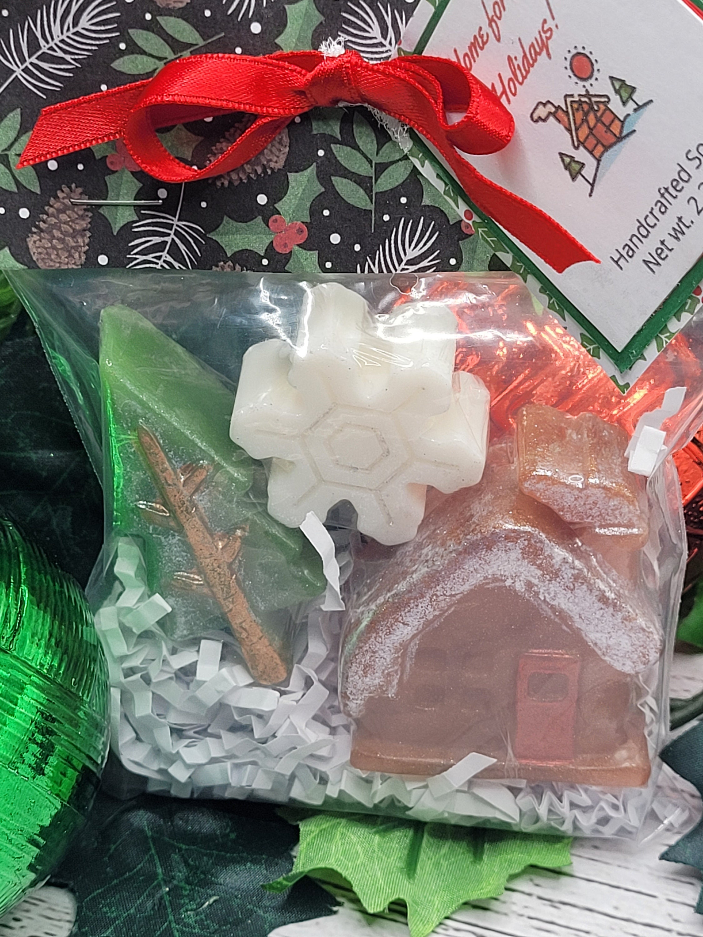 Christmas Soaps, Christmas Hand Soaps, Guest Soaps, Christmas Gift Set ...