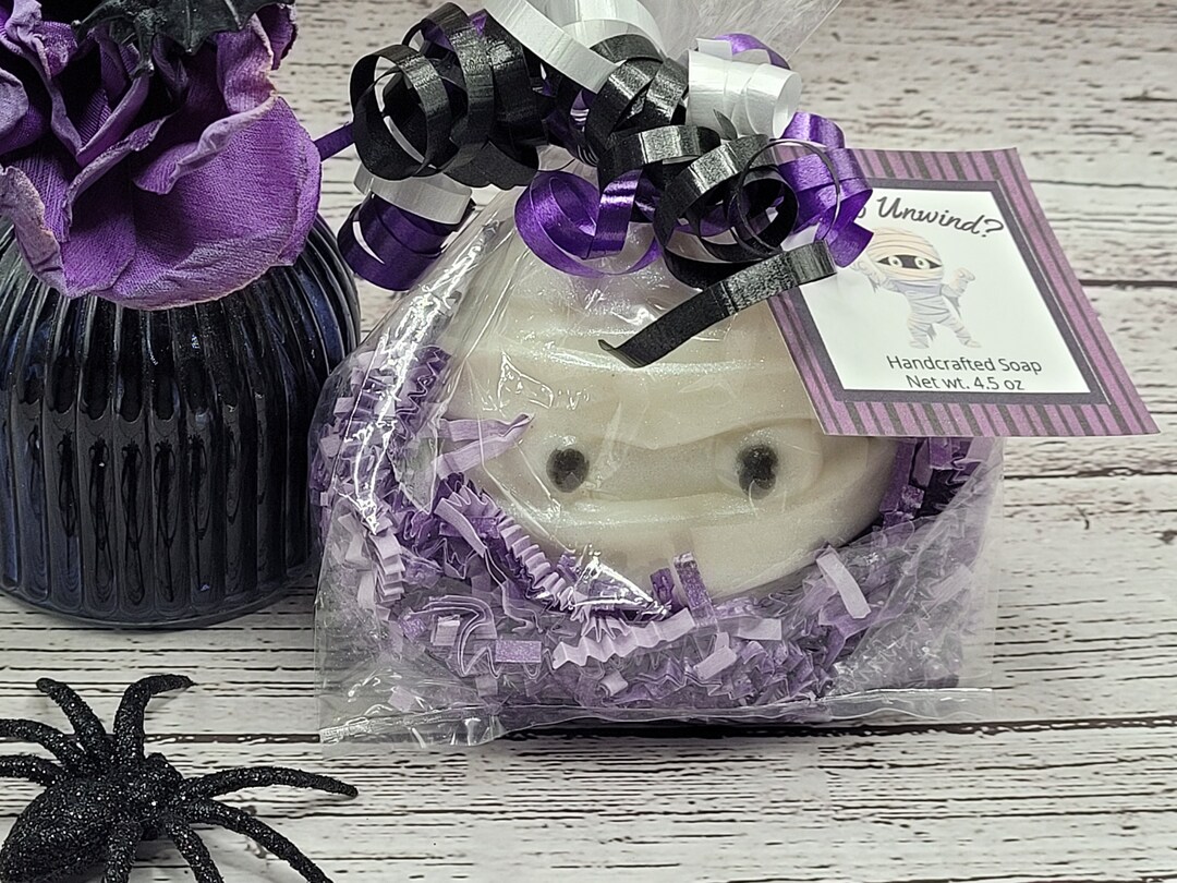 Mummy Soap, Halloween Soap, Trick or Treat Idea, Co Worker Gift, Kids ...