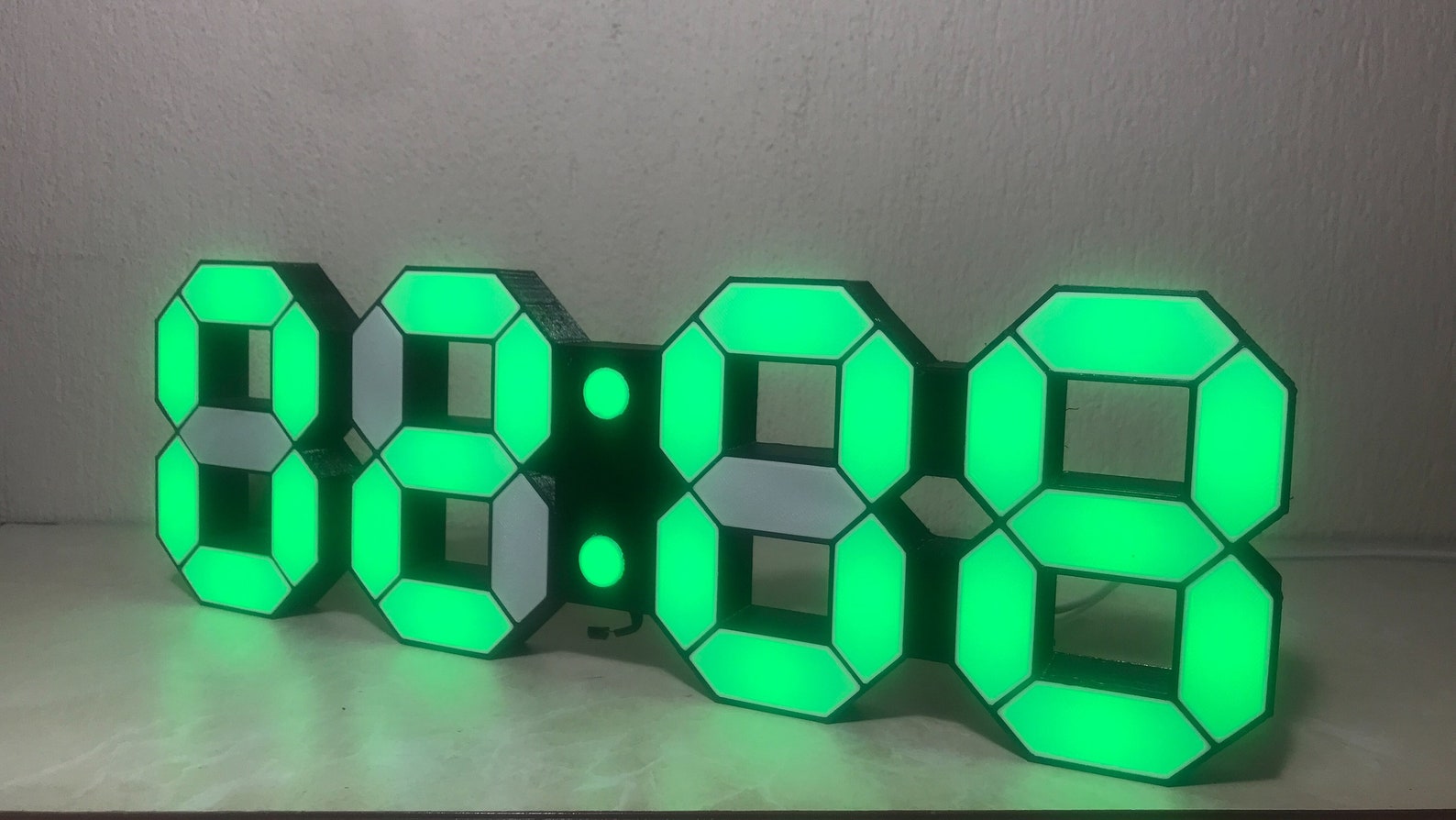 Digital Clock (countdown-scoreboard-temperature(c-f))(13.2x4.4 Inch) - Etsy