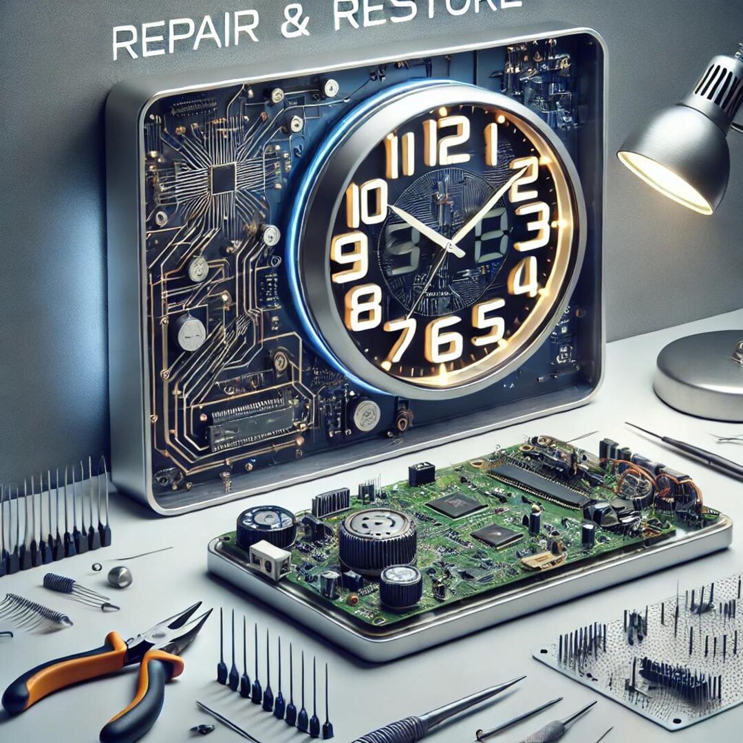 Replacement Parts for Digital Wall Clock - Etsy