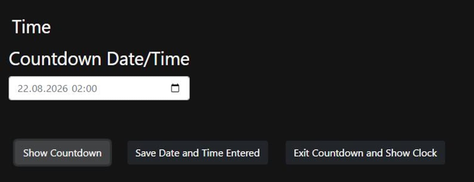 9-digit LED Countdown Timer: Wifi Digital Wall Clock - Etsy