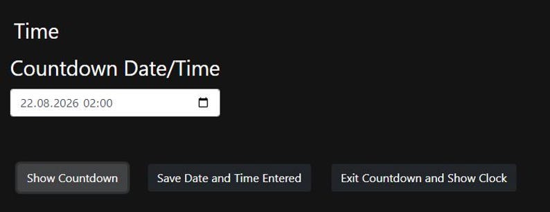 9-digit LED Countdown Timer: Wifi Digital Wall Clock - Etsy