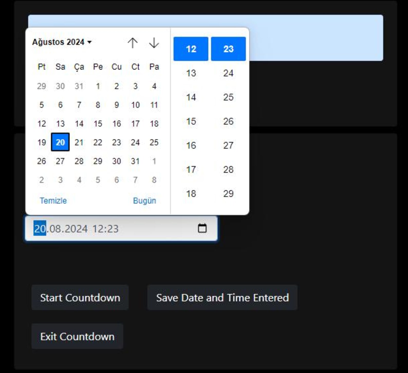 9-digit LED Countdown Timer: Wifi Digital Wall Clock - Etsy