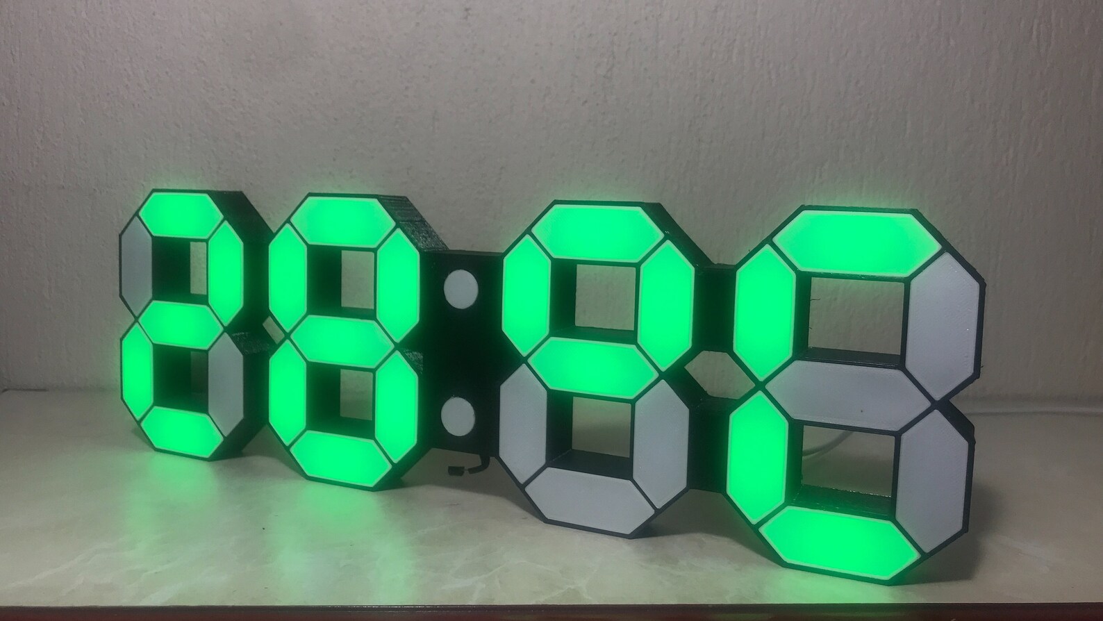 Digital Clock (countdown-scoreboard-temperature(c-f))(13.2x4.4 Inch) - Etsy