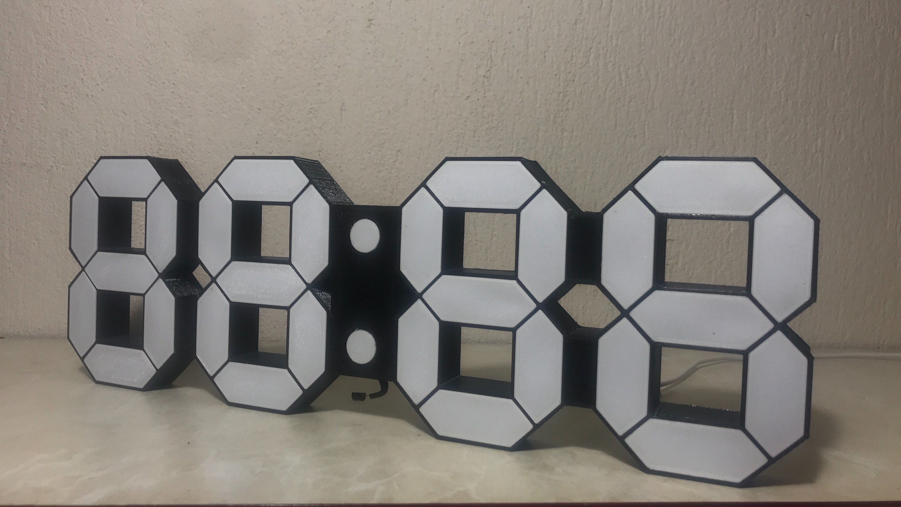 Digital Clock (countdown-scoreboard-temperature(c-f))(13.2x4.4 Inch) - Etsy