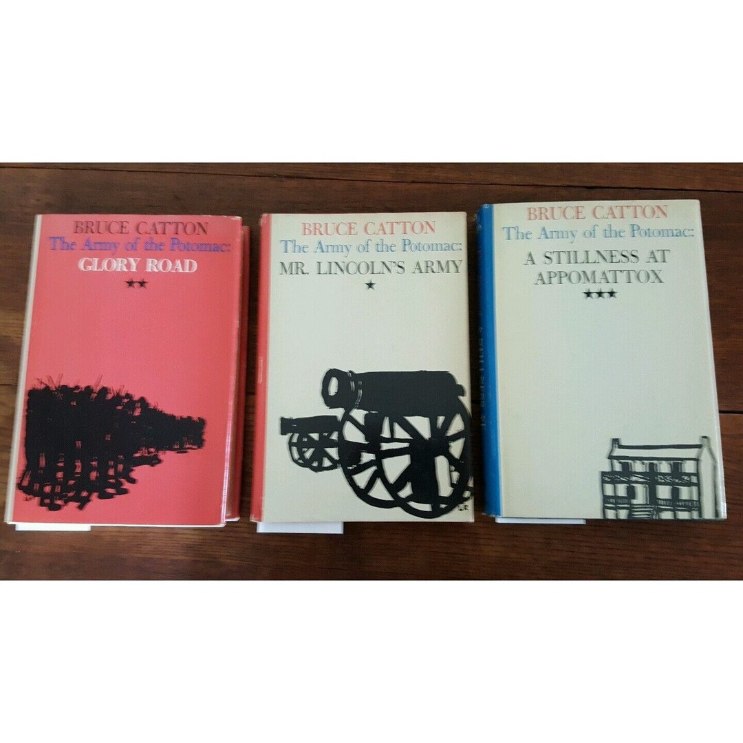 Bruce Catton Army of the Potomac HBDJ 3 Books - Etsy