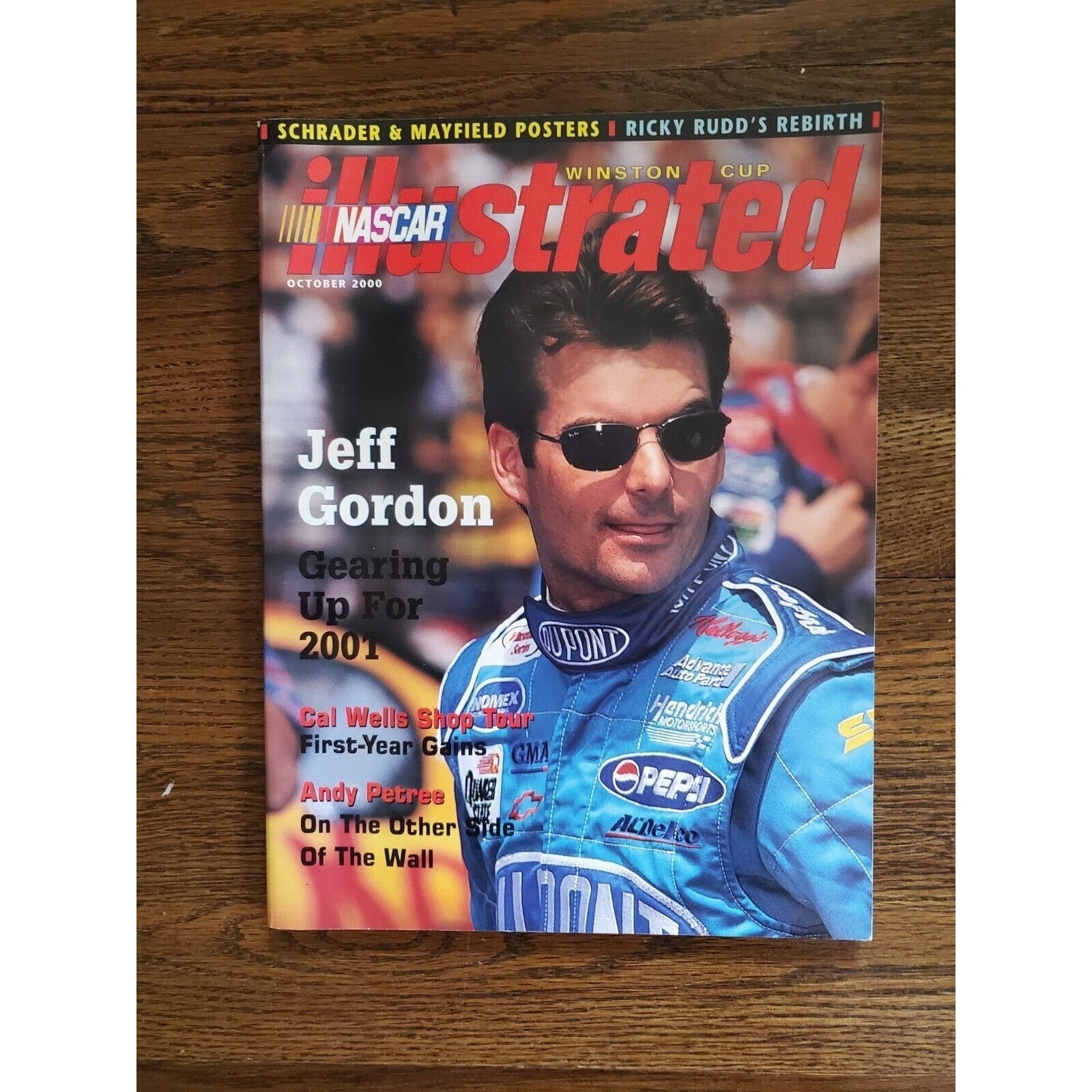 Nascar Illustrated Magazine October 2000 Jeff Gordon Andy Petree VGUC ...