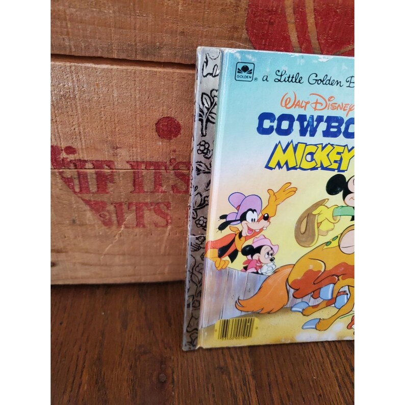 Walt Disney’s Cowboy Mickey – A Little Golden Book - Etsy