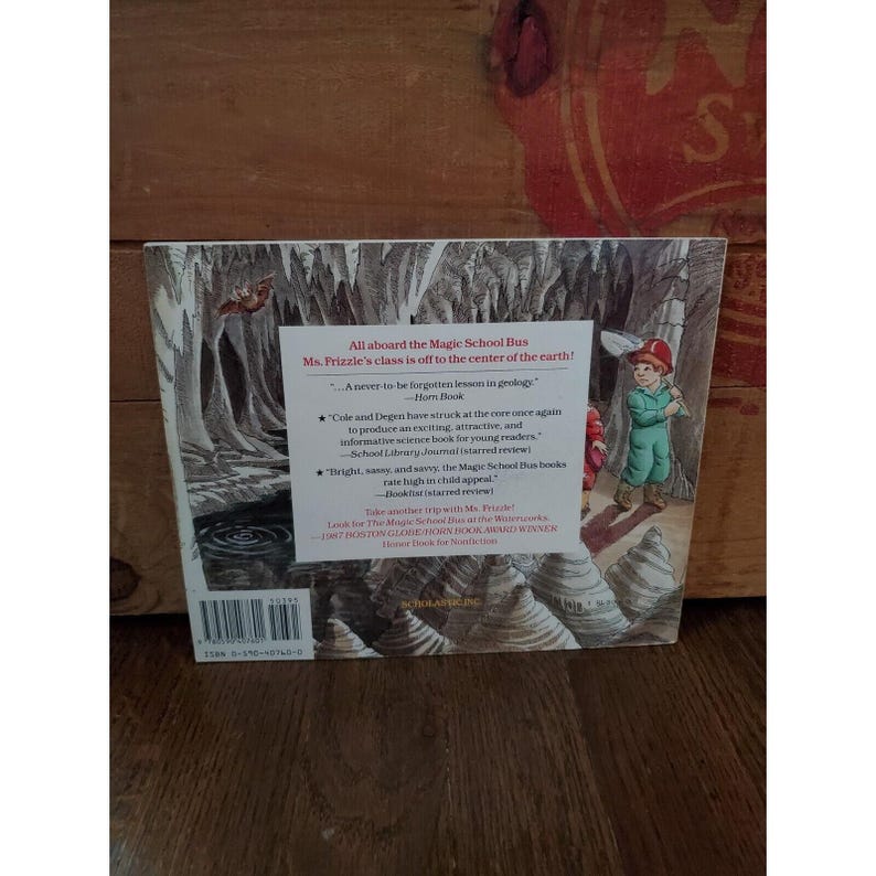 The Magic School Bus Inside the Earth by Joanna Cole 1987 Vintage ...