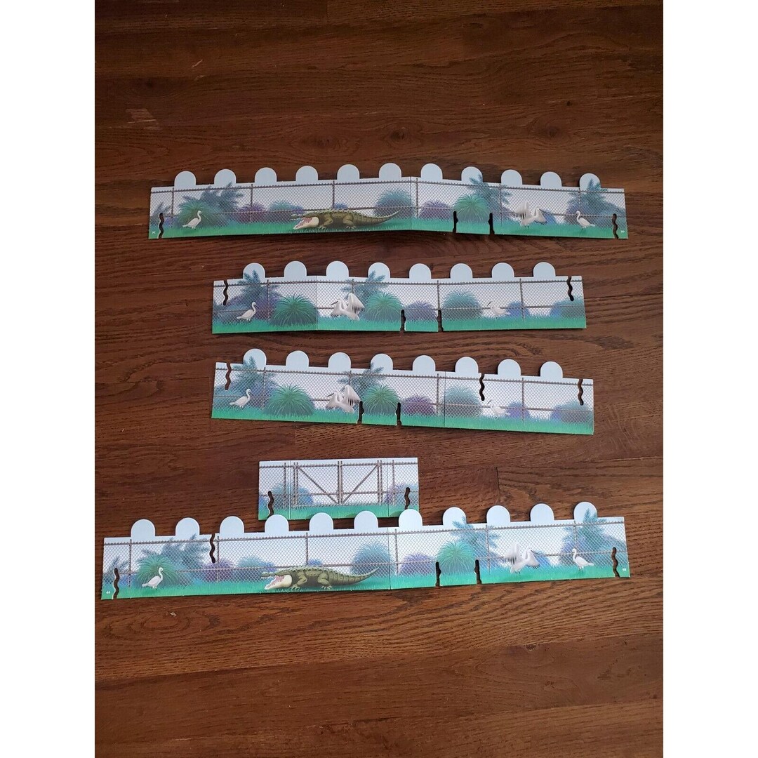 1999 the Crocodile Hunter Game Board Game Replacement Walls READ - Etsy
