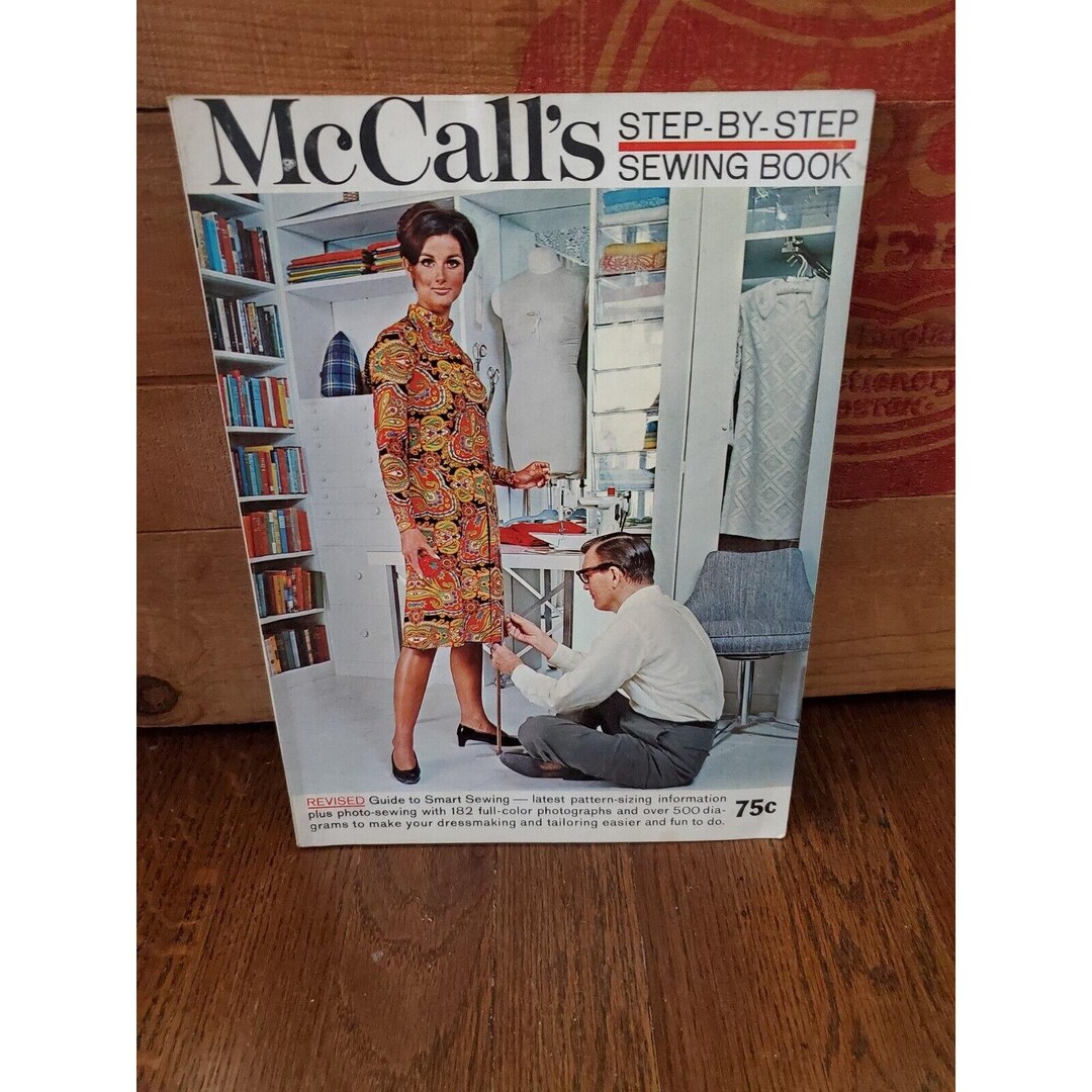 Vtg Mccall's Step-by-step Sewing Book Soft Cover 1969 - Etsy