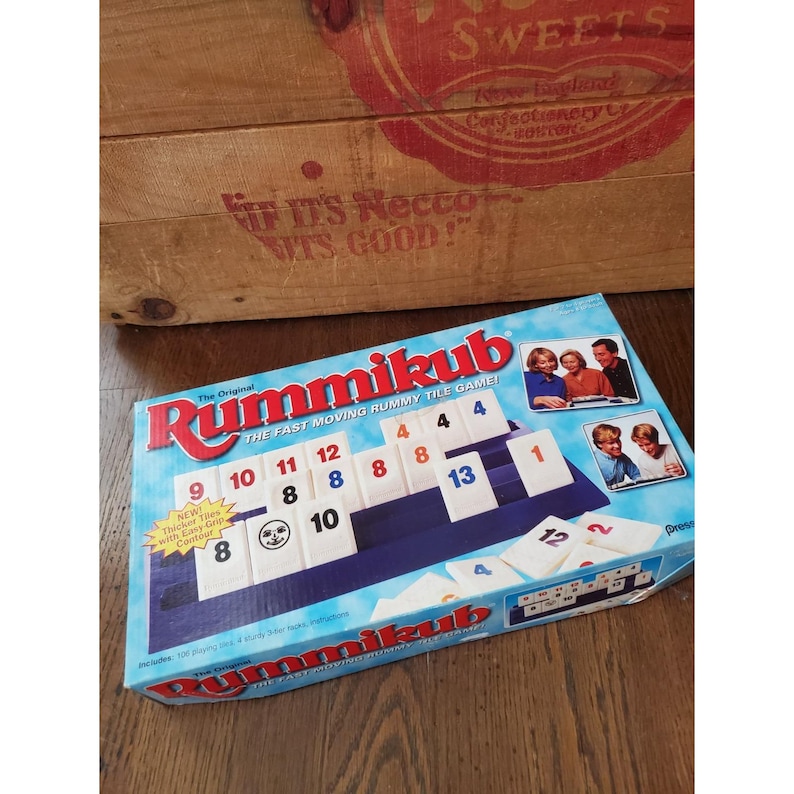 Vtg Pressman the Original Rummikub Fast Moving Rummy Tile Game 1997 - Etsy