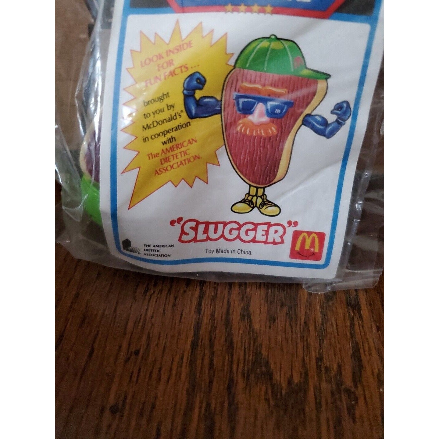 Vtg 1992 Food Fundamentals Transformer Happy Meal Toy - Slugger Steak ...