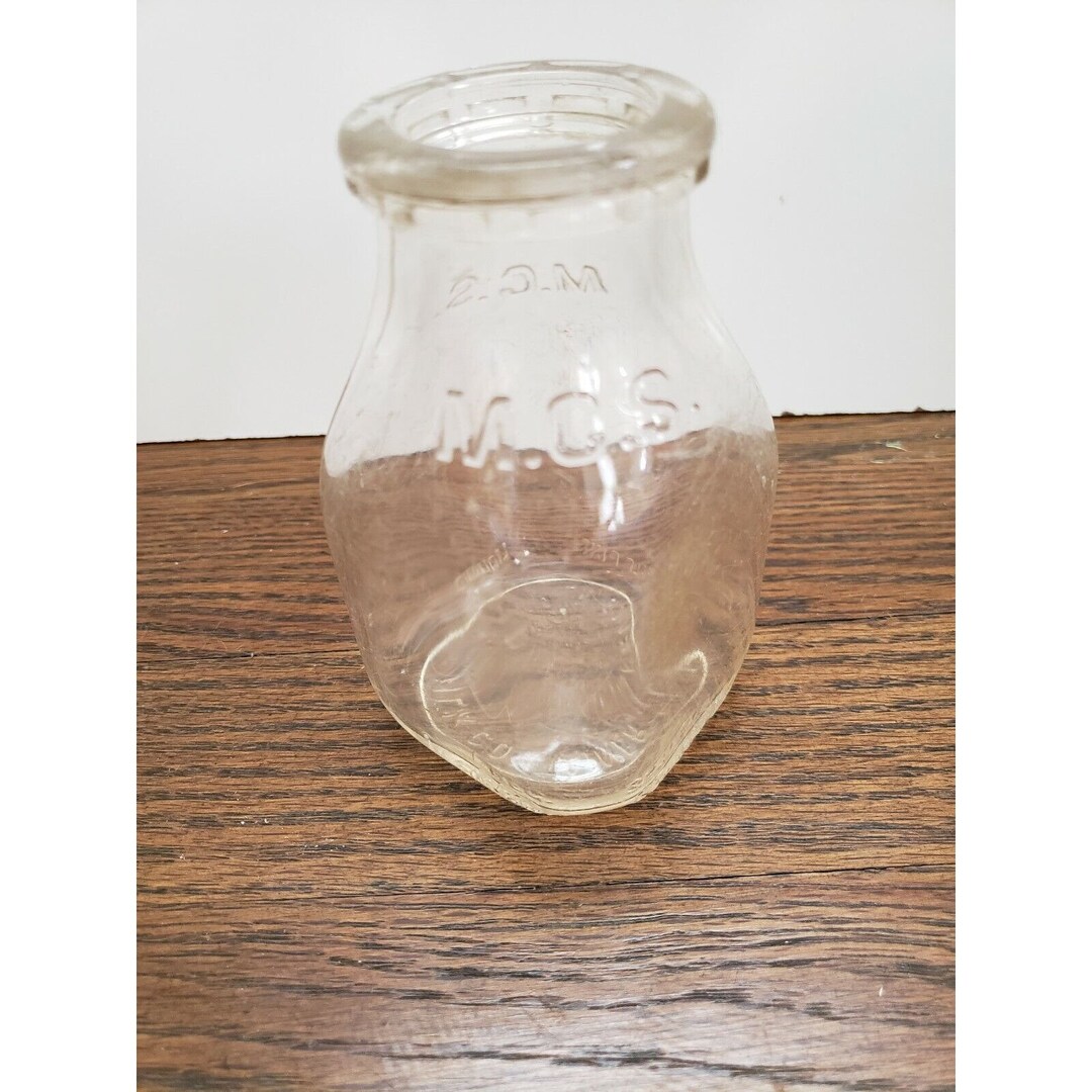 MCS Milk Container Service Half Pint Jar/bottle - Etsy