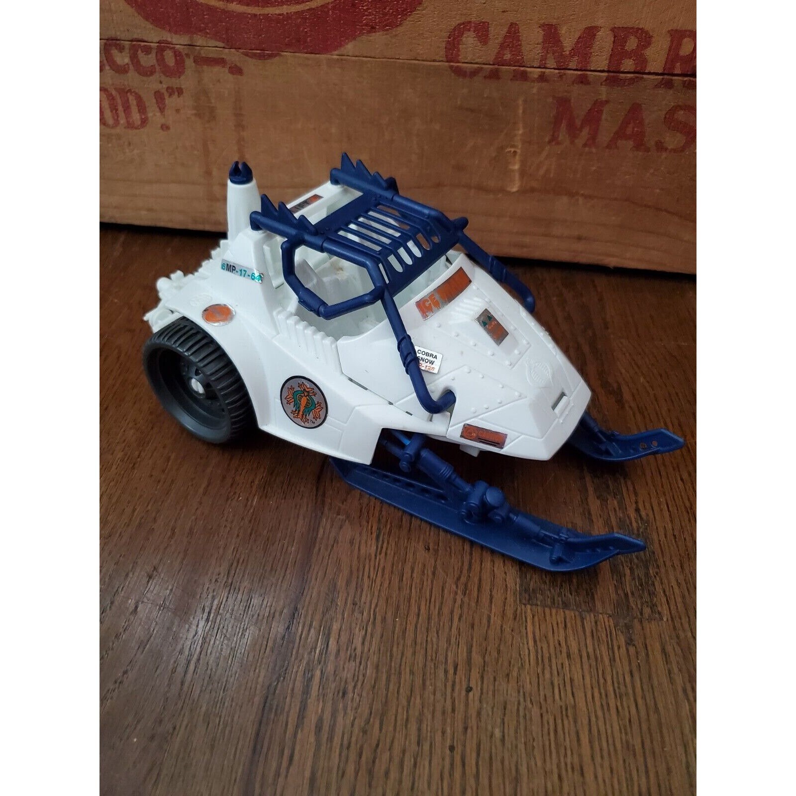 Vtg 1992 Hasbro GI Joe Ice Snake Cobra Snow Action Fig Vehicle - Etsy